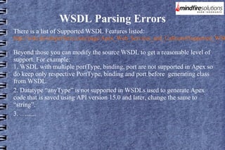 Webservices in SalesForce (part 1) | PDF