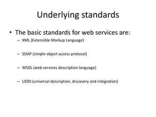 Web services protocols | PPTX