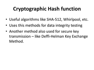 Using RSA Algorithm in Web Services | PPTX