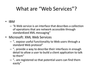 Web services soap | PPT