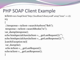 Web services soap and rest by mandakini for TechGig | PPTX