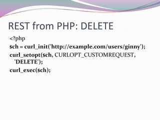 Web services soap and rest by mandakini for TechGig | PPTX