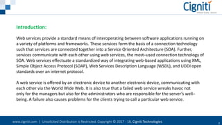 Web services test automation framework, challenges & benefits | PPT