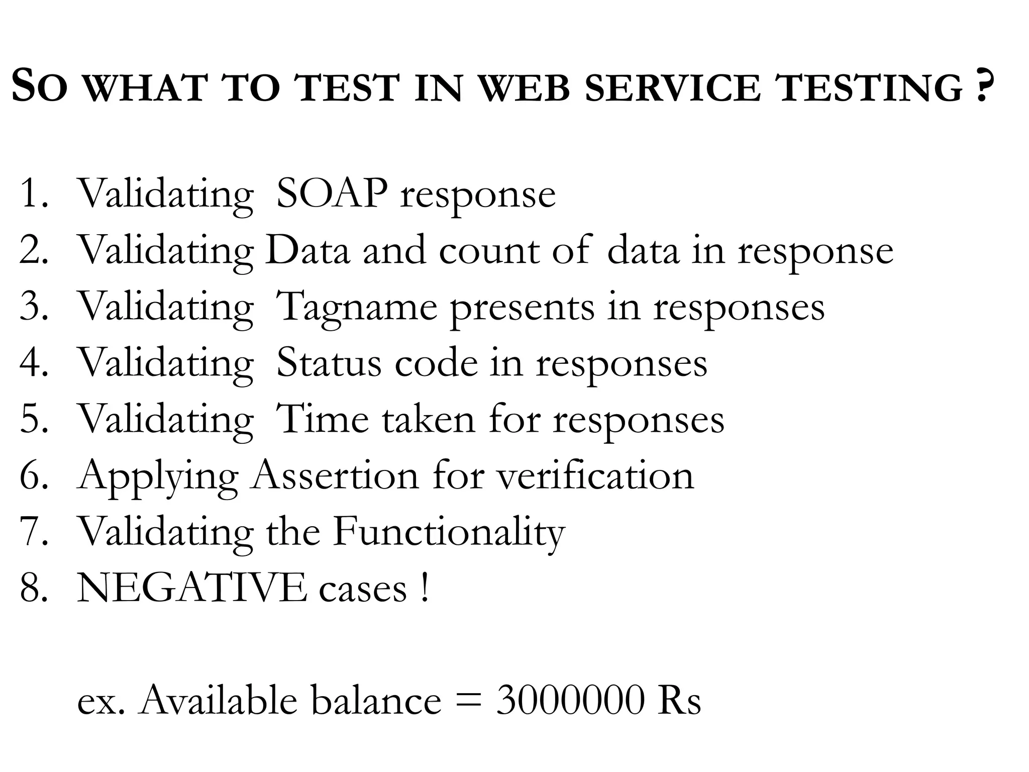 Webservices Testing PPT.pdf | Web Development | Internet