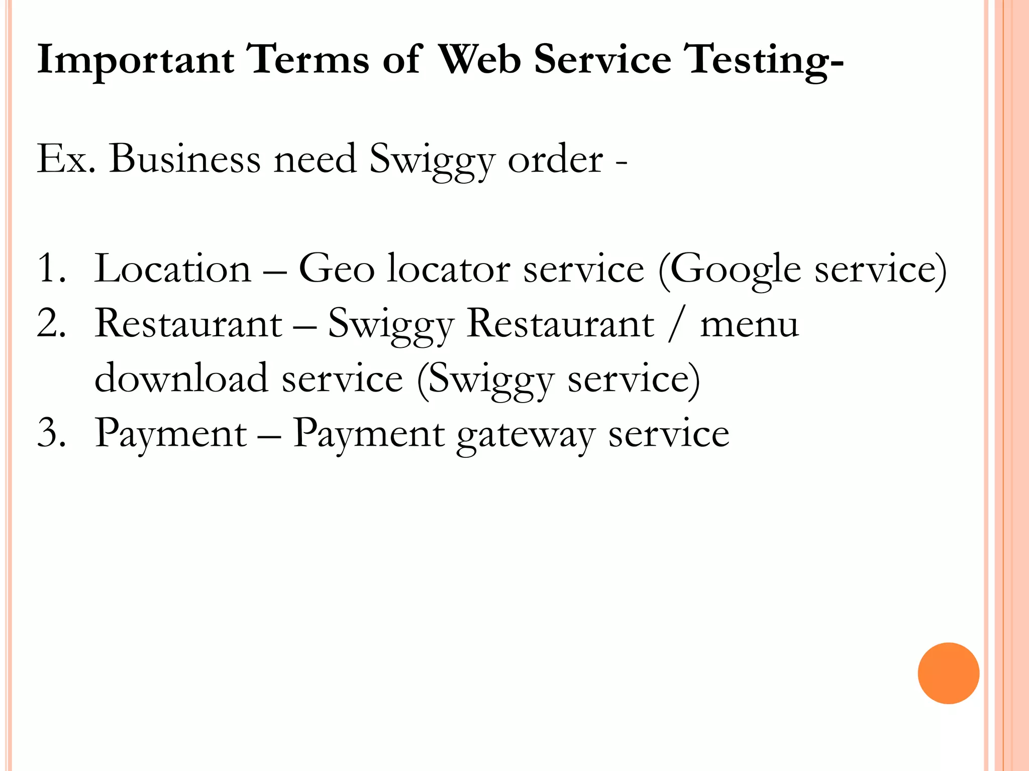 Webservices Testing Pptpdf Web Development Internet