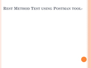 Webservices Testing PPT.pdf | Web Development | Internet