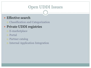 UDDI Services | PPT