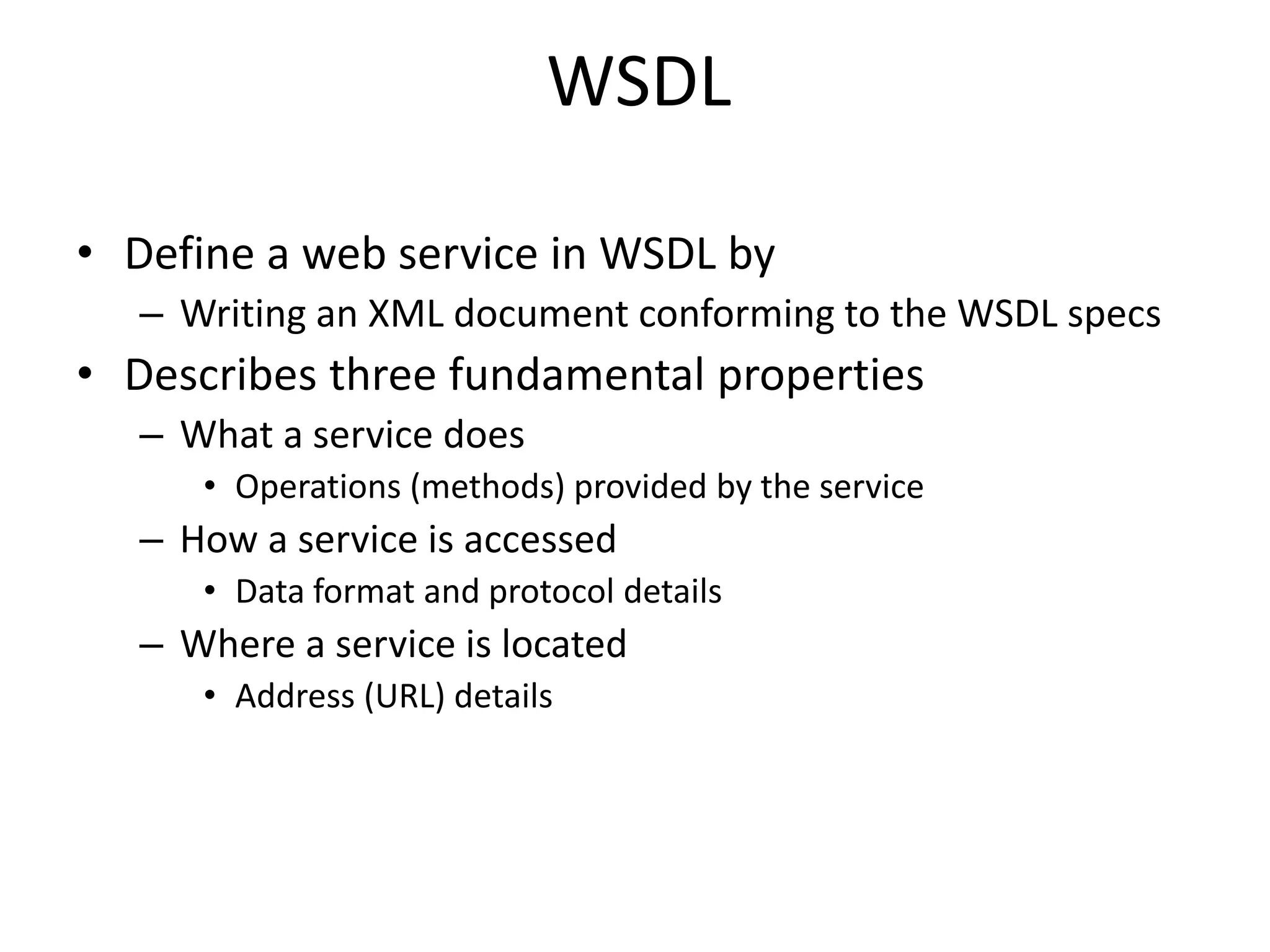 Web services wsdl | PPT