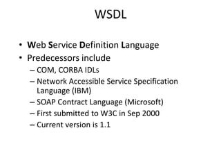 Web services wsdl | PPT