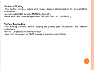 Web service, wcf, web api | PPTX