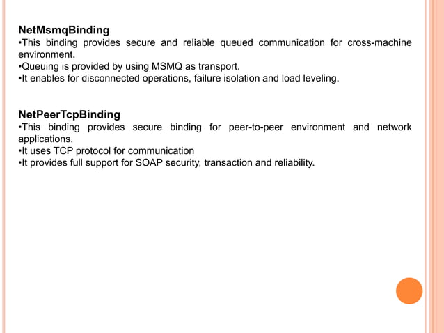 Web service, wcf, web api | PPTX | Web Development | Internet