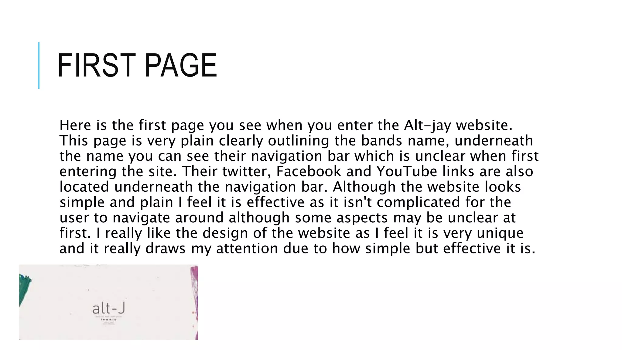 Website analysis | PPT