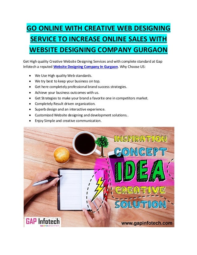 Go Online With Creative Web Designing Service To Increase Online Sales ... Go Online With Creative Web Designing Service To Increase Online Sales ...
