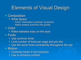 Website Design Fundamentals | PPT