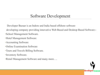 Website designing-in-Indore-Developer-Bazaar | PPTX