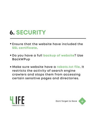 Website launch-checklist | PDF