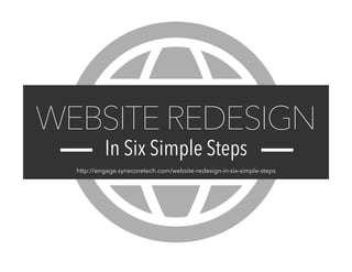 Website Redesign | PDF