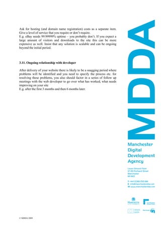 Website Specification Template V2 Feb 09 | DOC