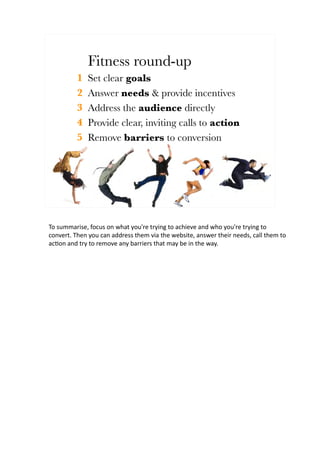 Website workout - notes | PDF