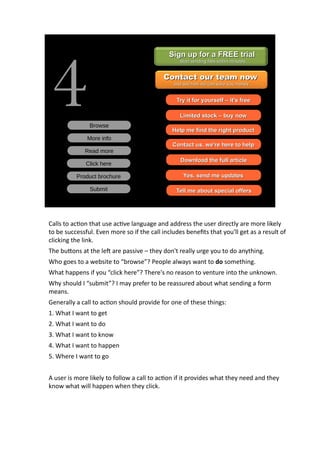 Website workout - notes | PDF