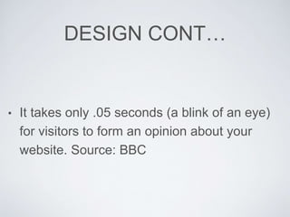 Website anatomy - What makes a good website? | PPT