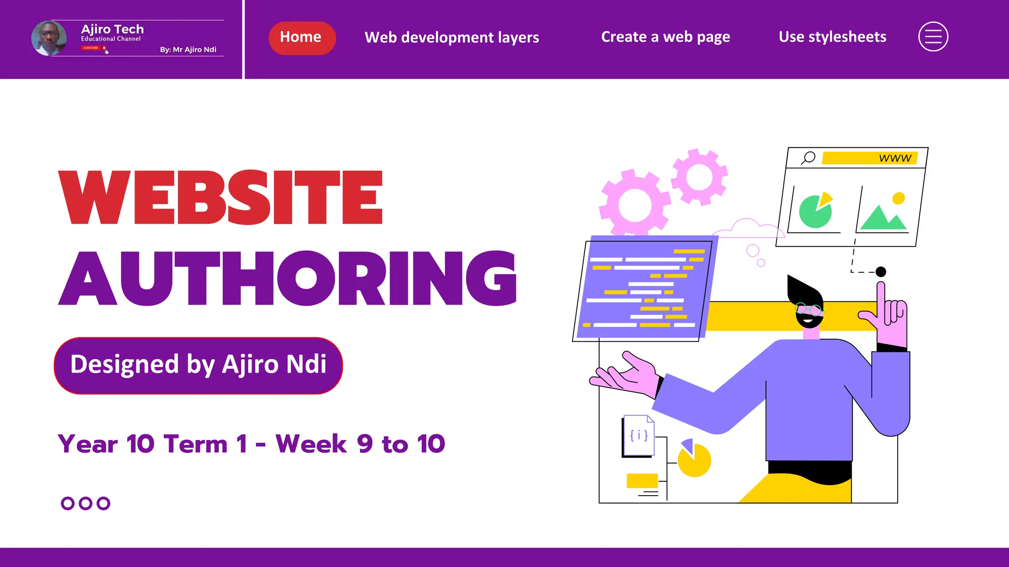 Igcse Ict 0417 0983 Website Authoring Ajiro Tech Pdf Web