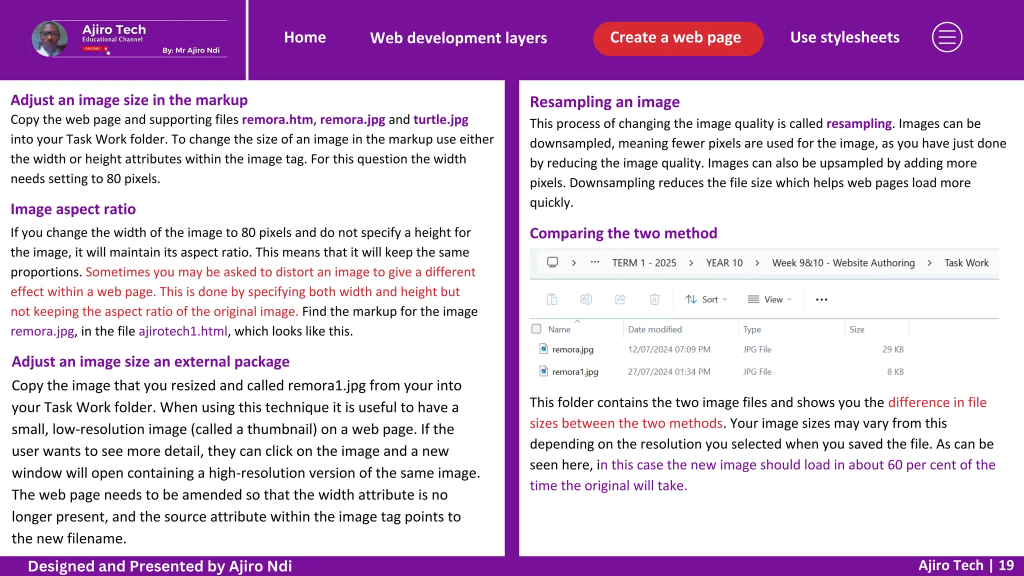 IGCSE ICT (0417/0983) - Website Authoring - Ajiro Tech | PDF