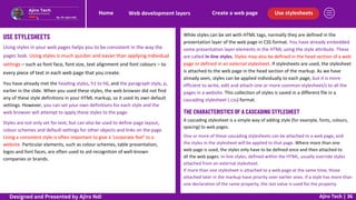IGCSE ICT (0417/0983) - Website Authoring - Ajiro Tech | PDF