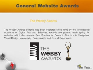 Awards For Creating the Websites | PPT