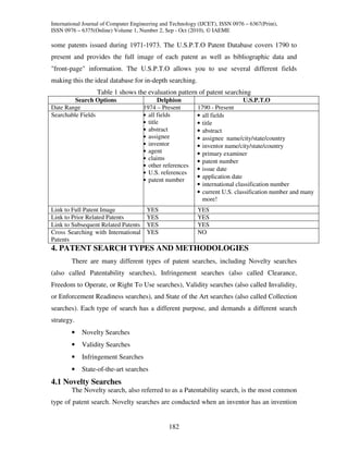 Website based patent information searching mechanism | PDF
