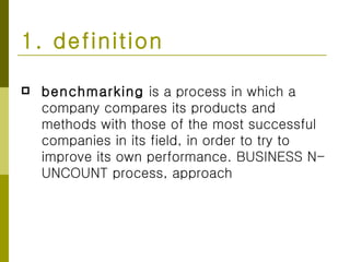 Website Benchmarking Eng | PPT | Computing | Technology & Computing