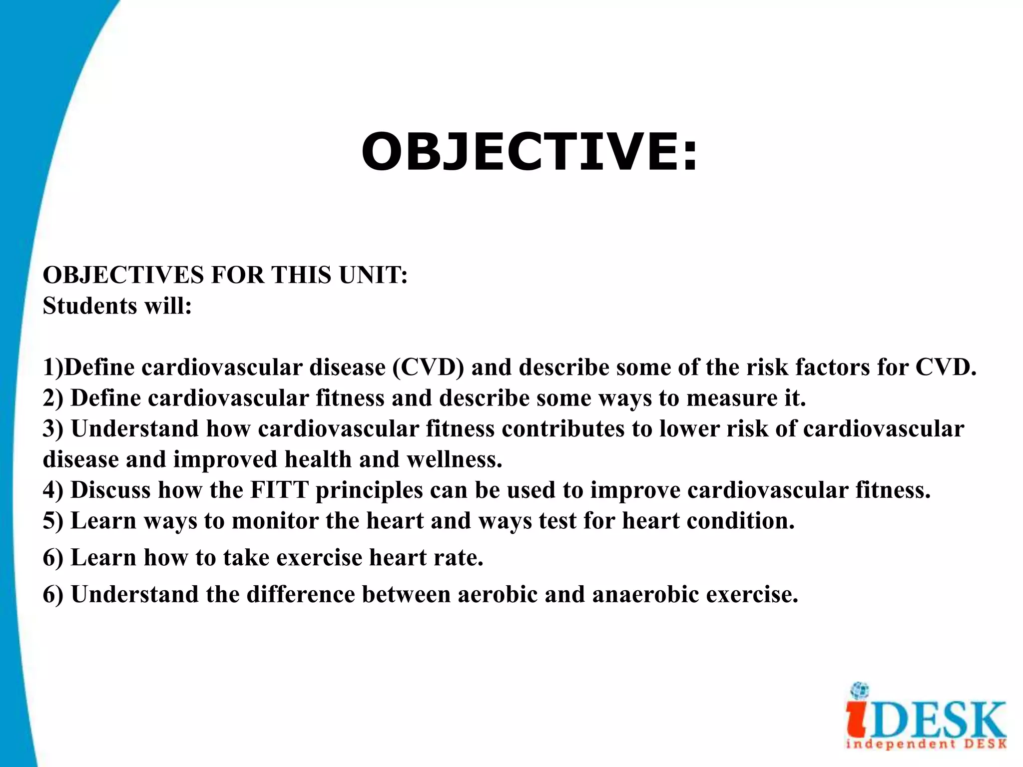 Benefits of Cardiovascular Exercise | PPTX