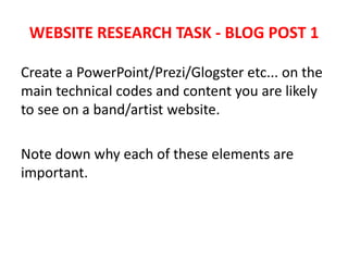 Website codes and conventions | PPT