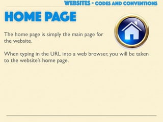 Website Codes and Conventions | PDF