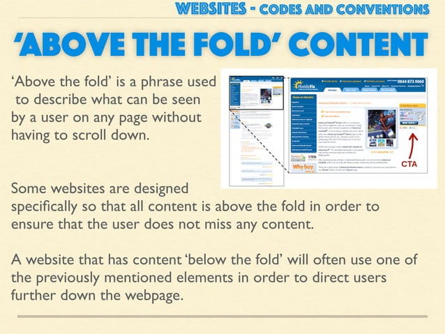 Website Codes and Conventions
