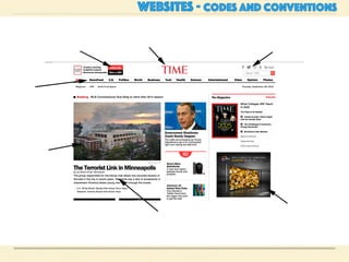 Website Codes and Conventions | PPT