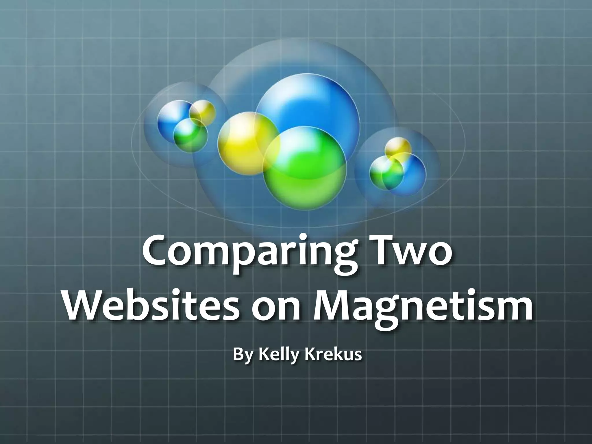 Website Comparison EDTL 6360 | PPT
