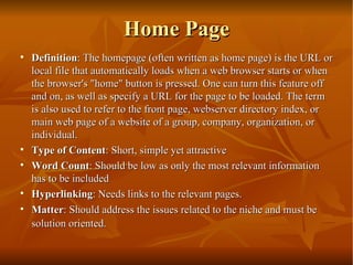 Website content writing | PPT