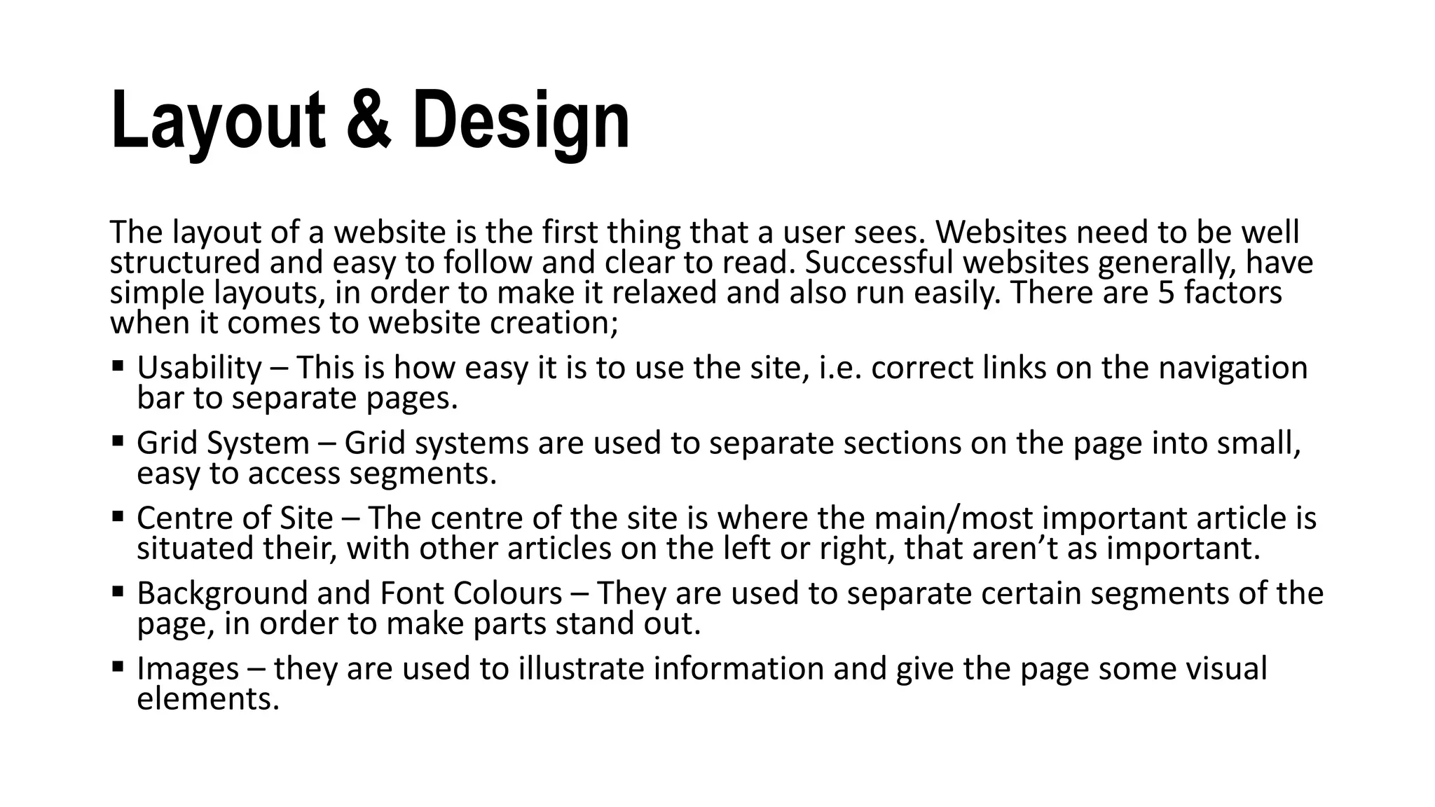 Website conventions | PPT