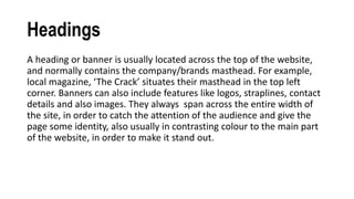 Website conventions | PPT