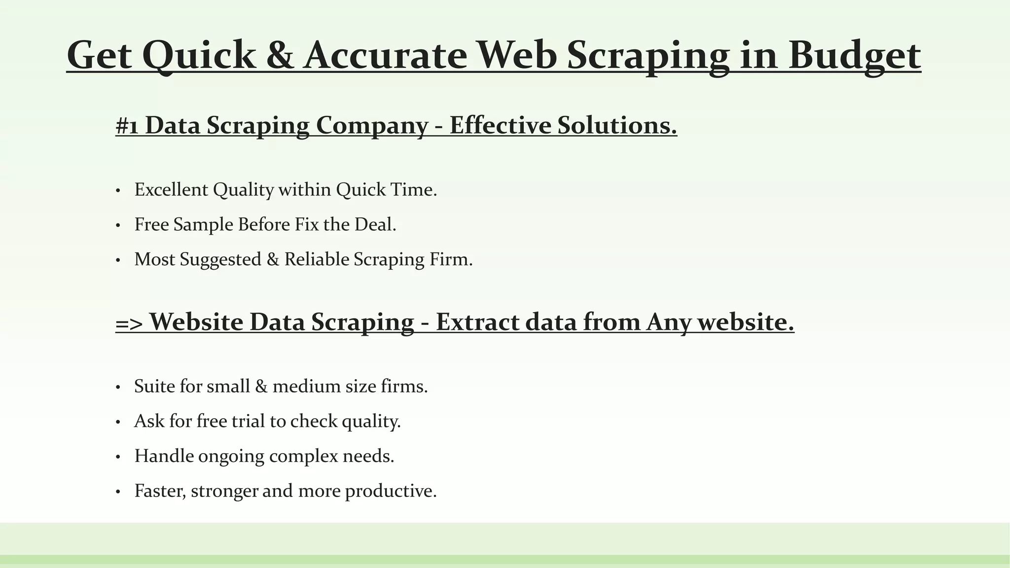Website Data Scraping | PPT