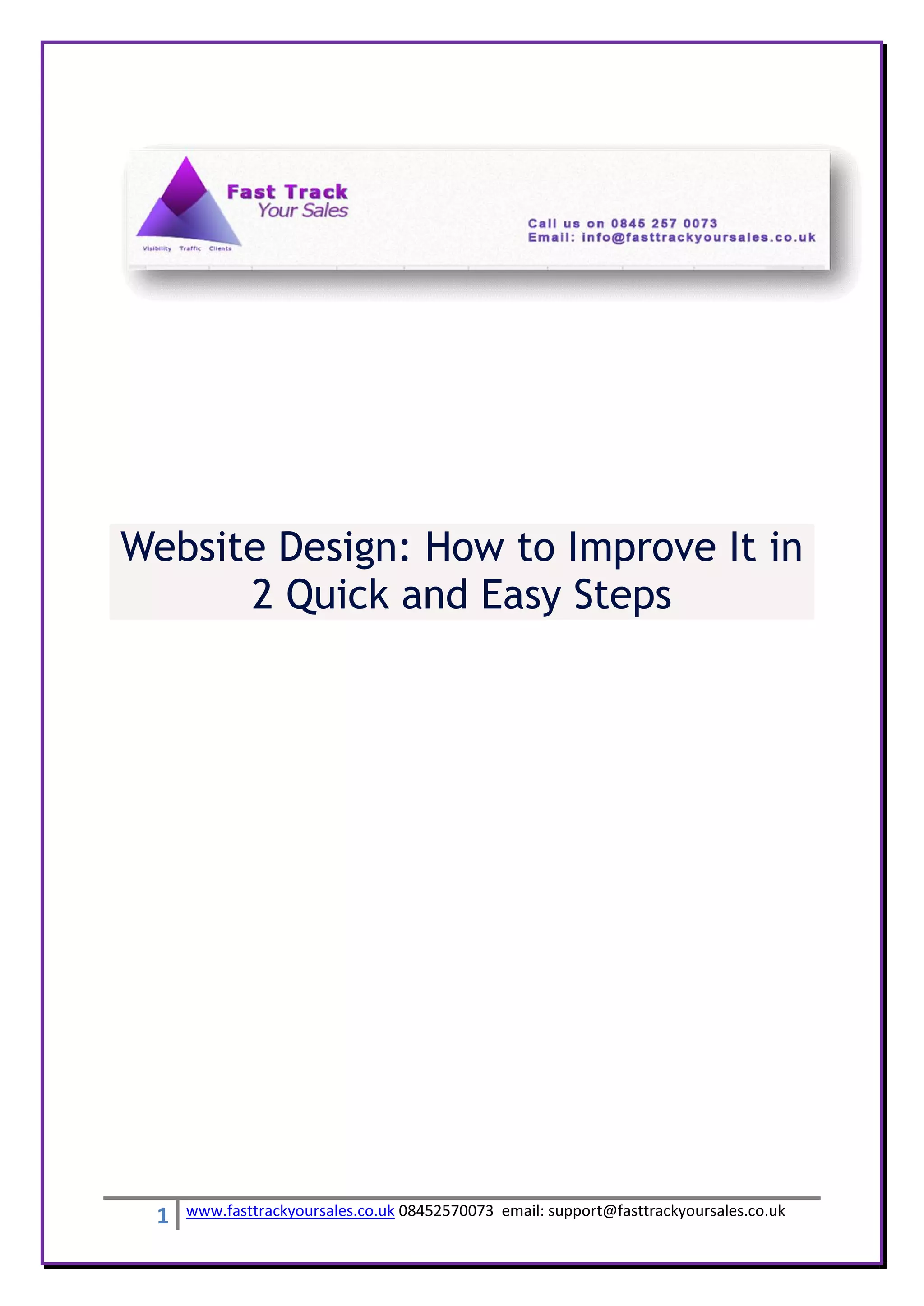 Website design | PDF