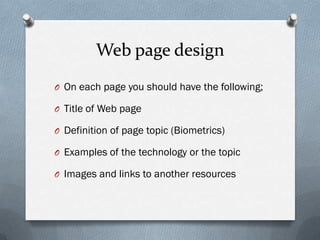 Web site design | PPTX | Web Design and HTML | Internet