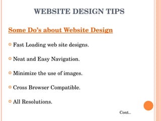 Website Design Principles for Ecommerce | PPT