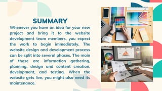 Website Design and Development Process.pdf | Web Development | Internet