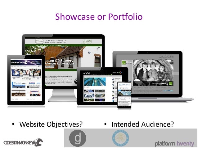 Website design and marketing workshop slides