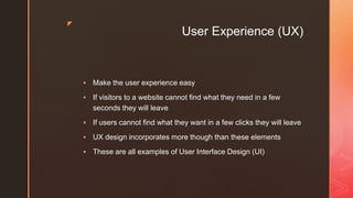Website design basics | PPTX
