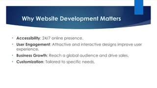 Get A Beautiful Functional Website Designed Just For You | PPT
