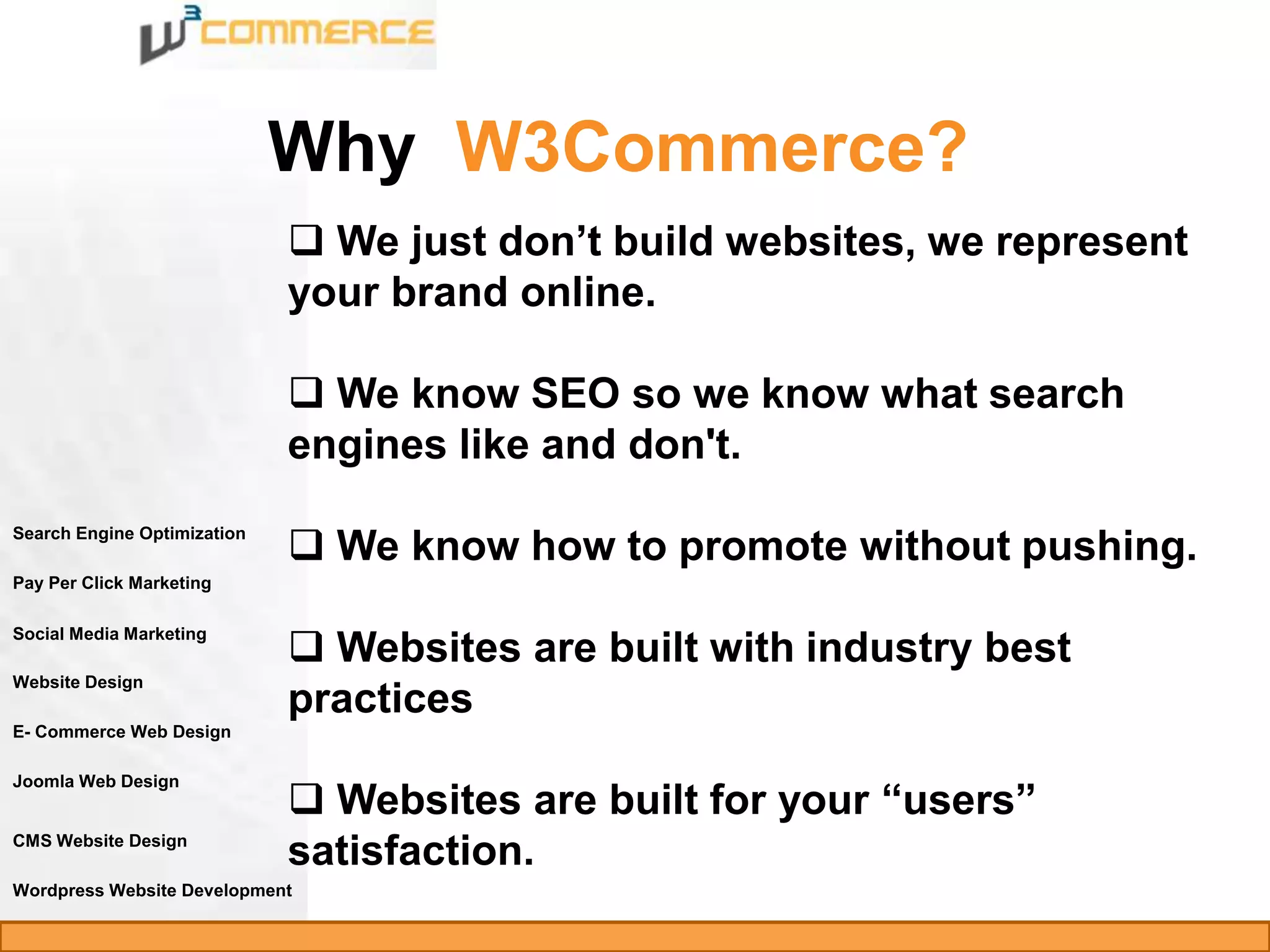 Website design page | PPTX