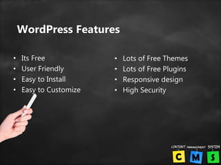 Website design with Wordpress ppt | PPTX